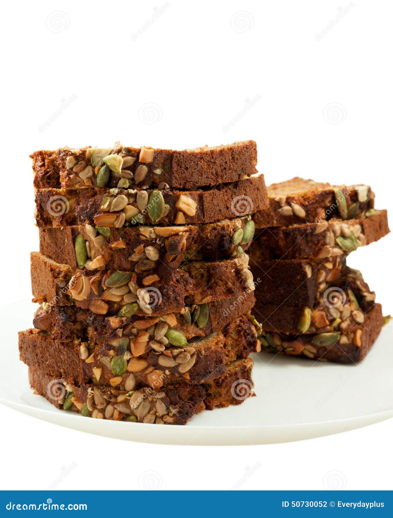 Whole grain cake in pile stock photo. Image of cake, isolated - 50730052