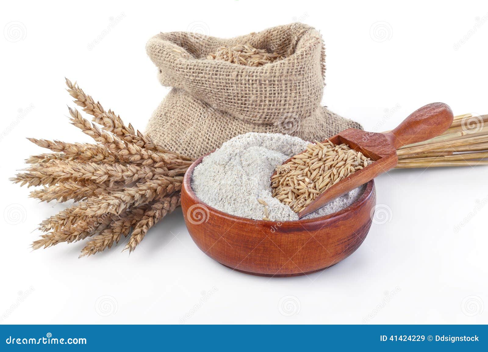 Whole grain flour stock image. Image of bowl, nature - 41424229 Whole grain flour stock image. Image of bowl, nature - 41424229