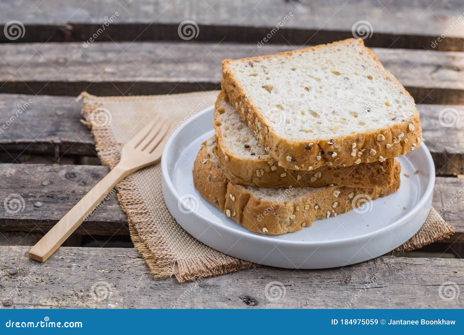 Whole Grain rye bread stock image. Image of gourmet - 184975059