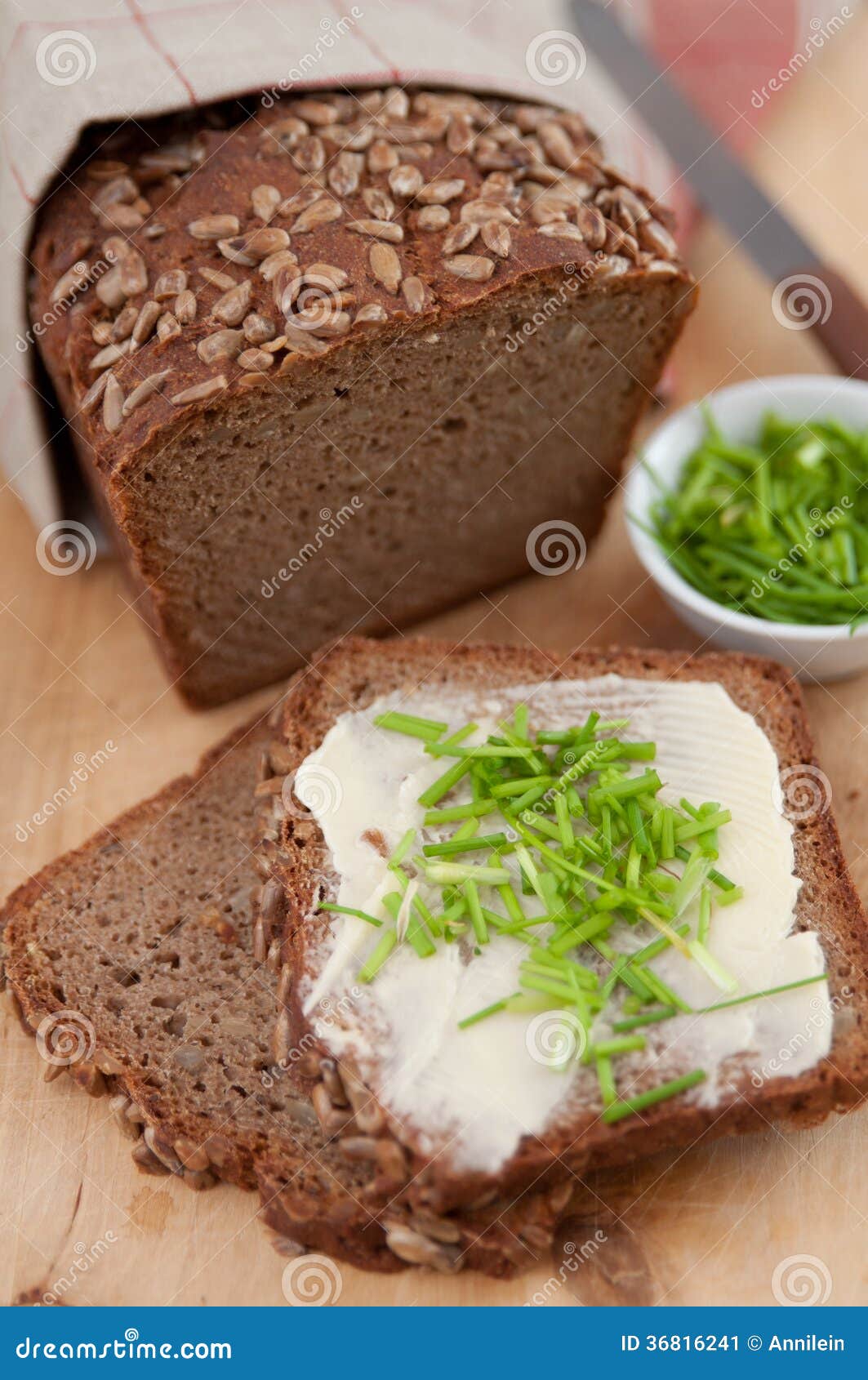 Whole Grain Rye Bread stock image. Image of group, bakery - 36816241