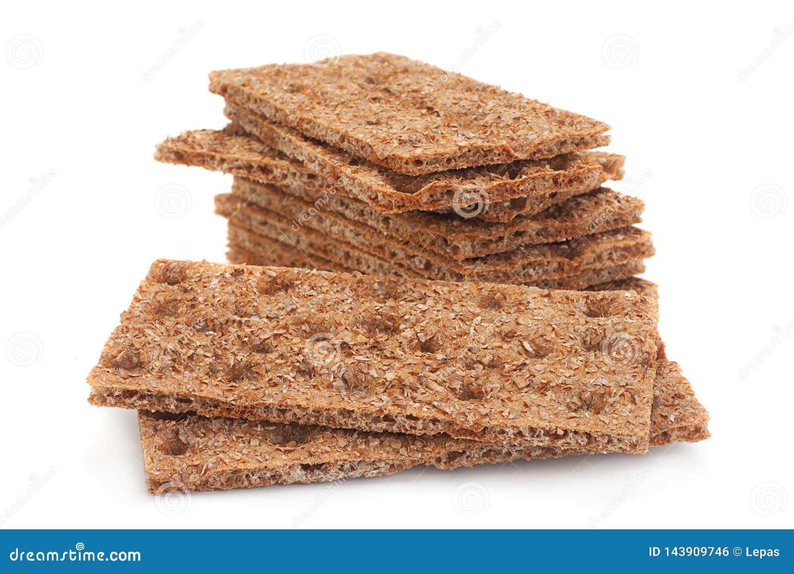 Whole grain rye crispbread stock photo. Image of crispbread - 143909746