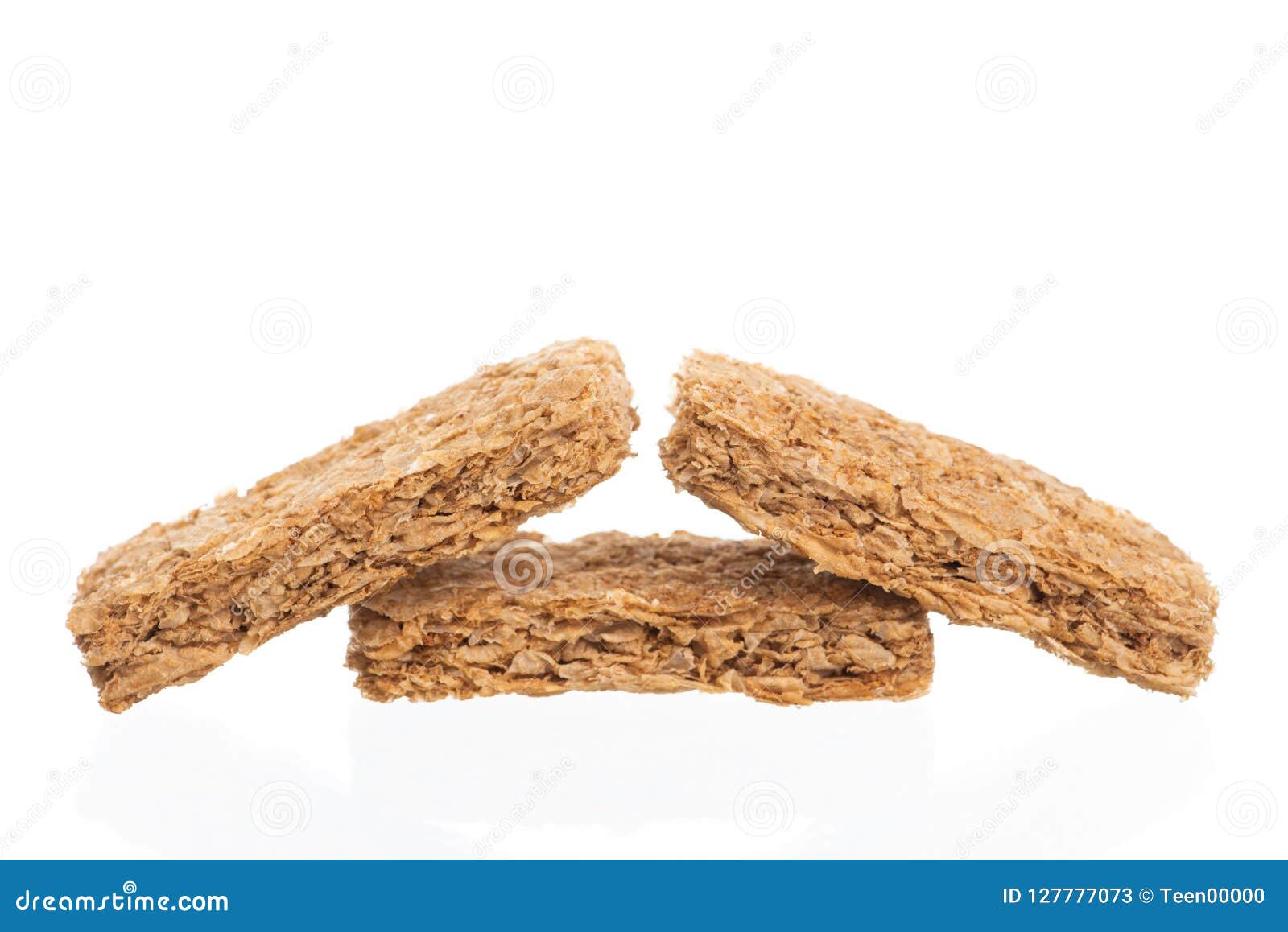 Whole Grain Wheat Biscuits Breakfast Cereal Stock Image - Image of diet ...
