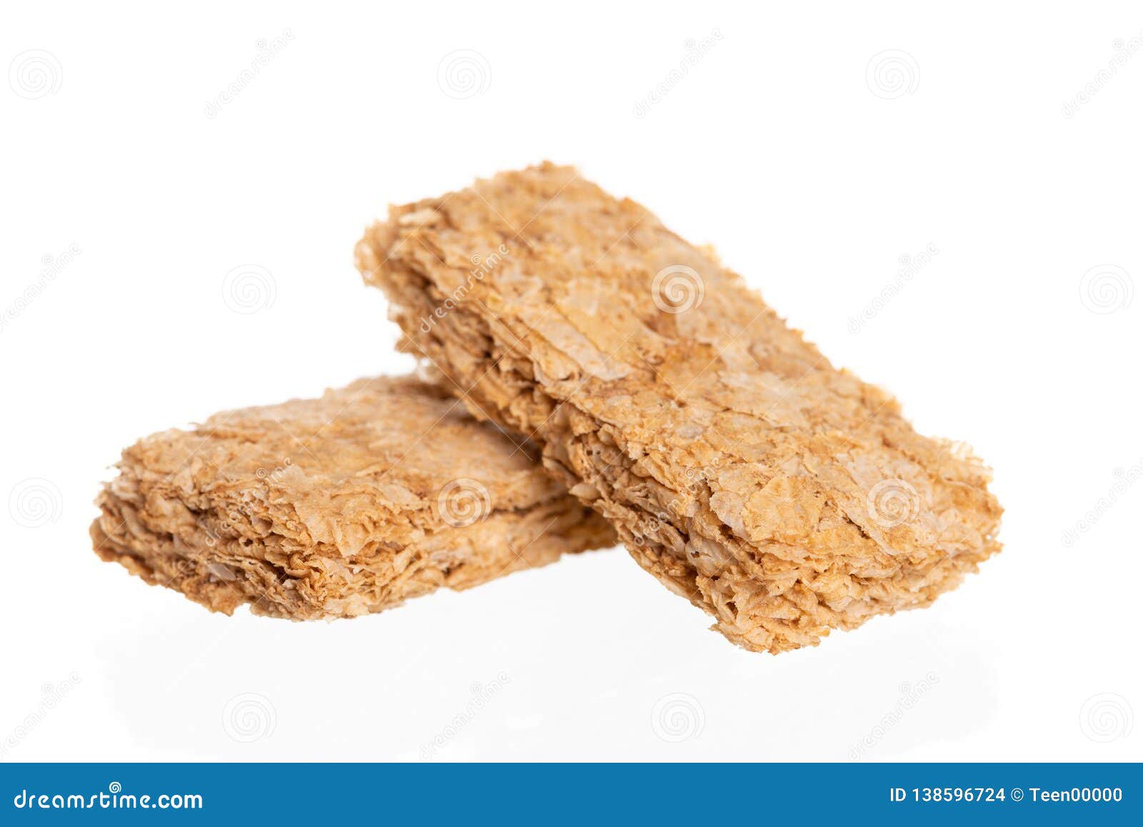 Whole Grain Wheat Biscuits Breakfast Cereal Stock Photo - Image of ...