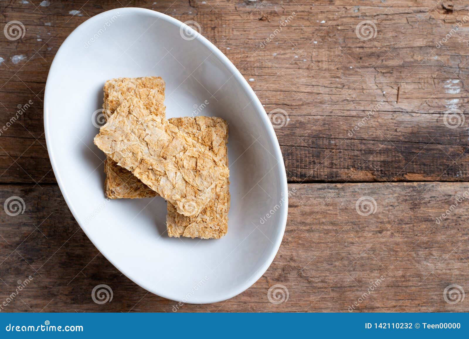 Whole Grain Wheat Biscuits Breakfast Cereal Stock Photo - Image of ...