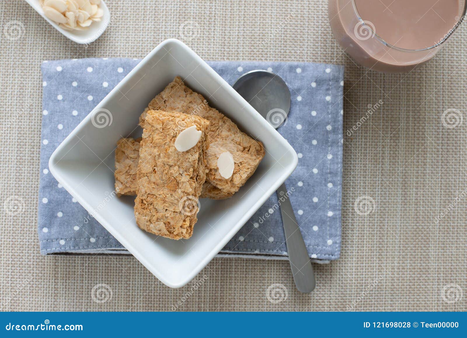 Whole Grain Wheat Biscuits Breakfast Cereal Stock Photo - Image of food ...