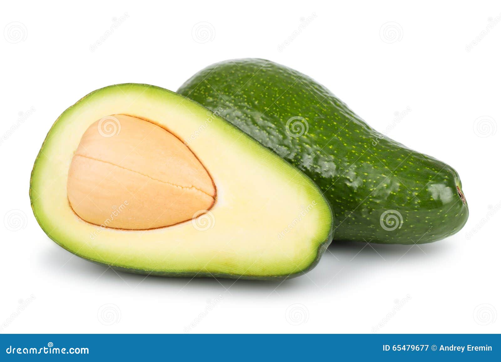 Whole and half avocado stock image. Image of dieting - 65479677