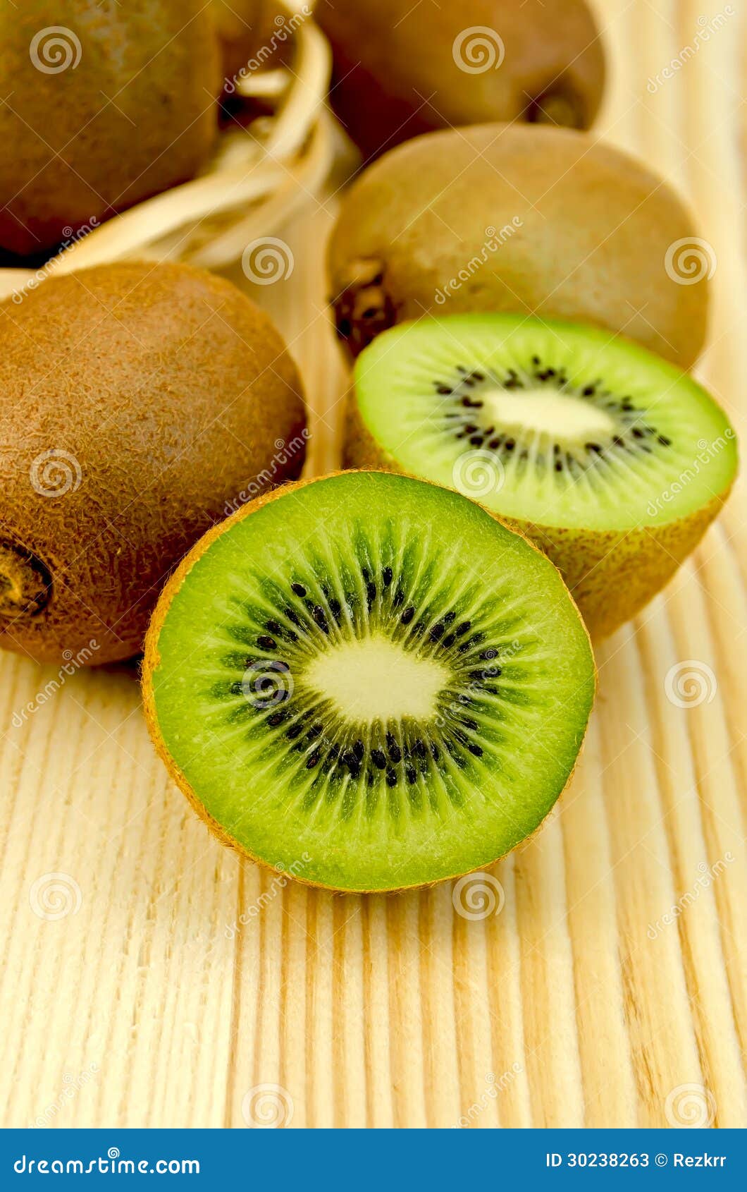 Kiwi on board stock image. Image of nature, snack, organic - 30238263