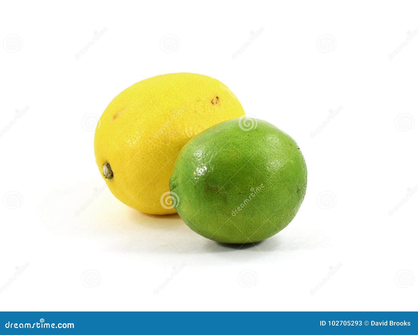 Whole Lemon and Whole Lime Together Stock Image - Image of lime, juice ...