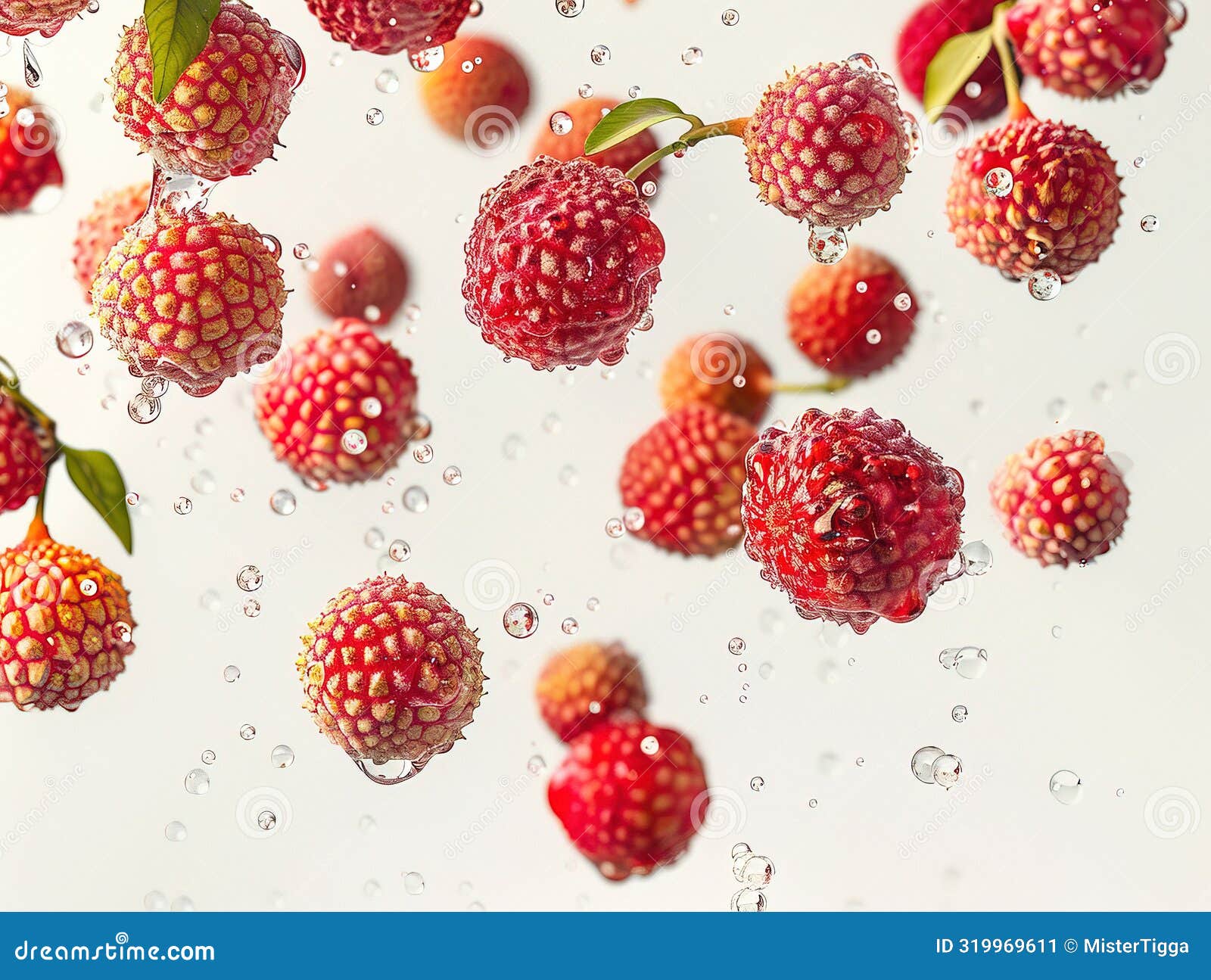 Photography of LYCHEE Falling from the Sky, Hyperpop Colour Scheme ...