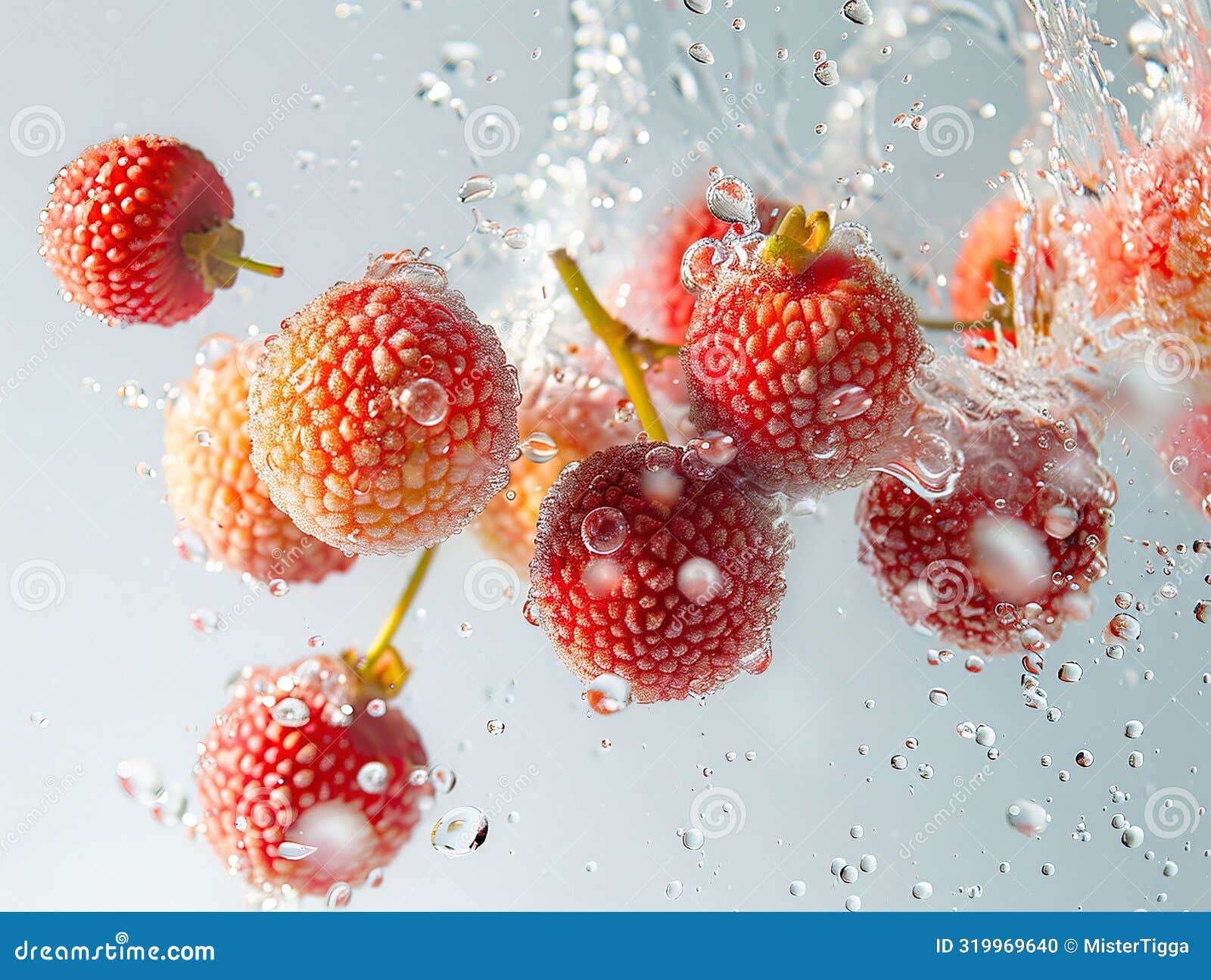 Photography of LYCHEE Falling from the Sky, Hyperpop Colour Scheme ...