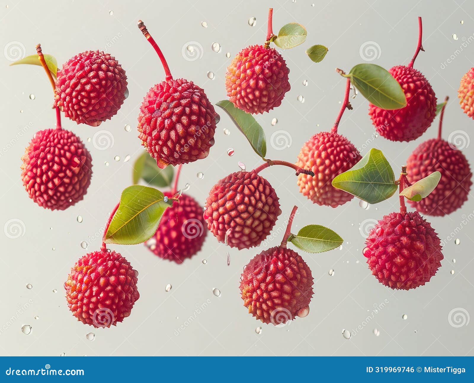 Photography of LYCHEE Falling from the Sky, Hyperpop Colour Scheme ...