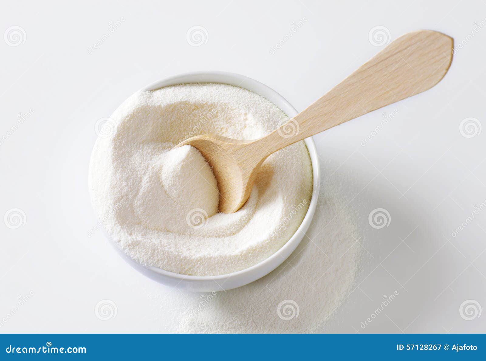 Whole milk powder stock image. Image of view, studio - 57128267