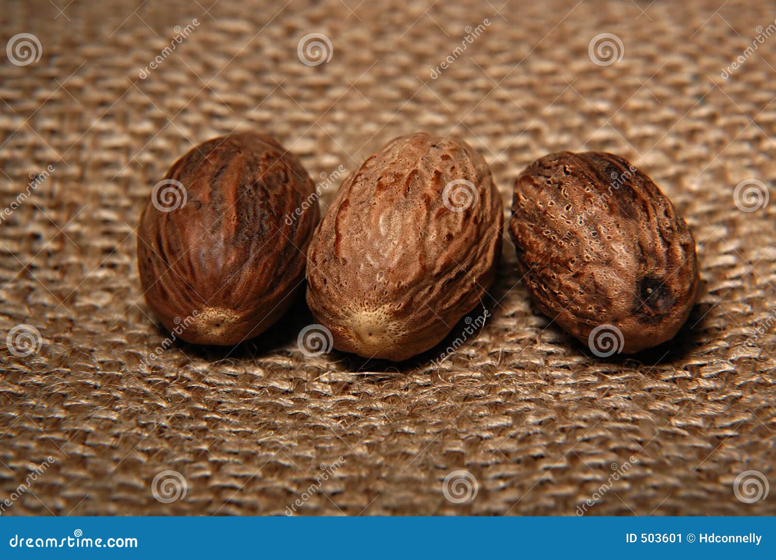Whole nutmeg stock image. Image of baking, texture, cooking - 503601