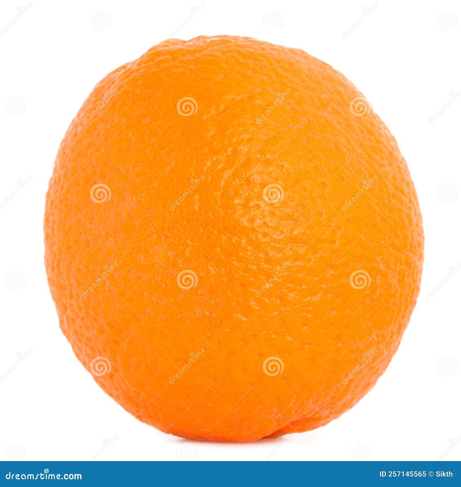 Whole Orange Isolated on White Stock Image - Image of ingredient ...