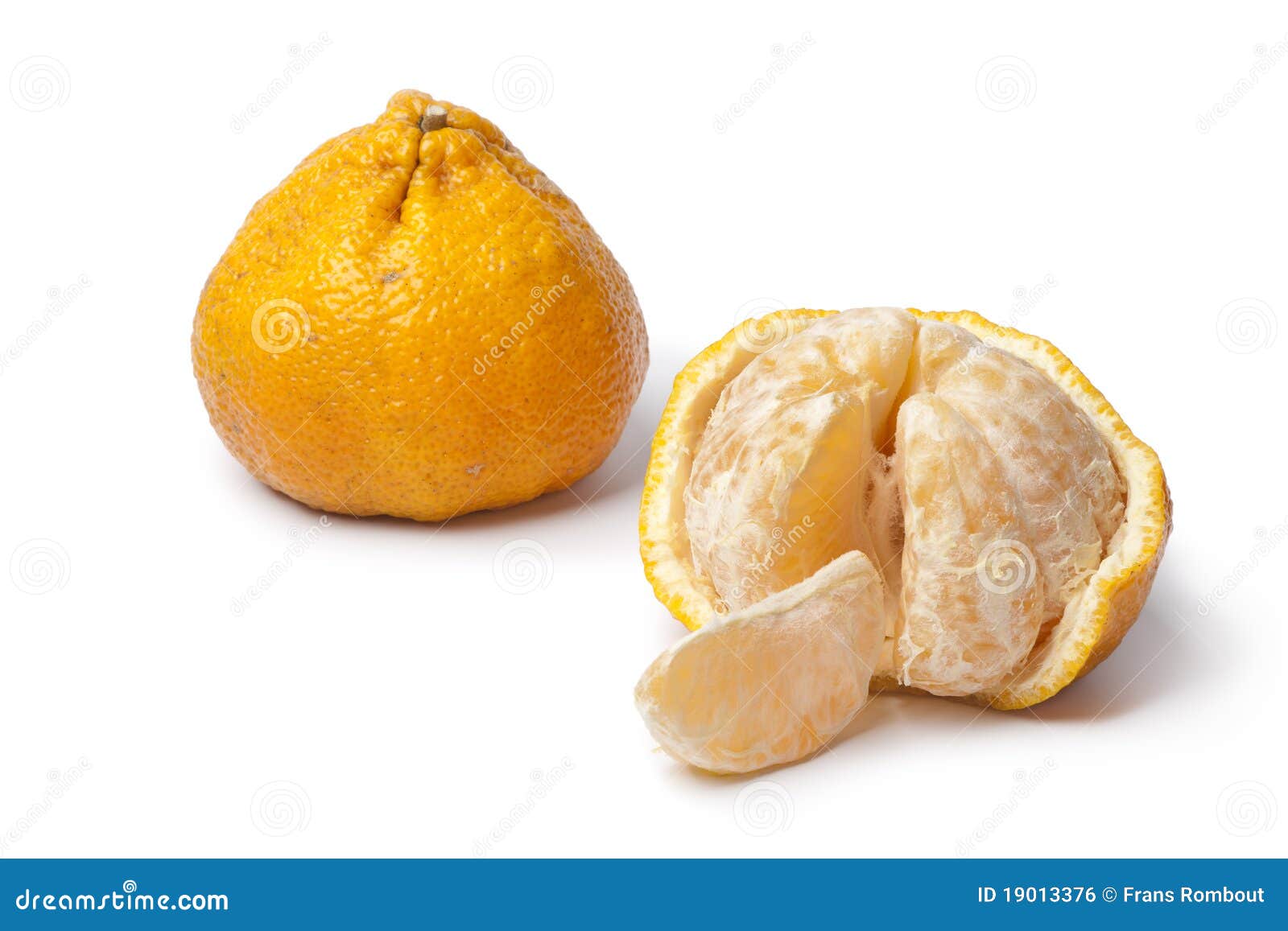 Whole And Partial Peeled Ugli Fruit Stock Photo | CartoonDealer.com ...