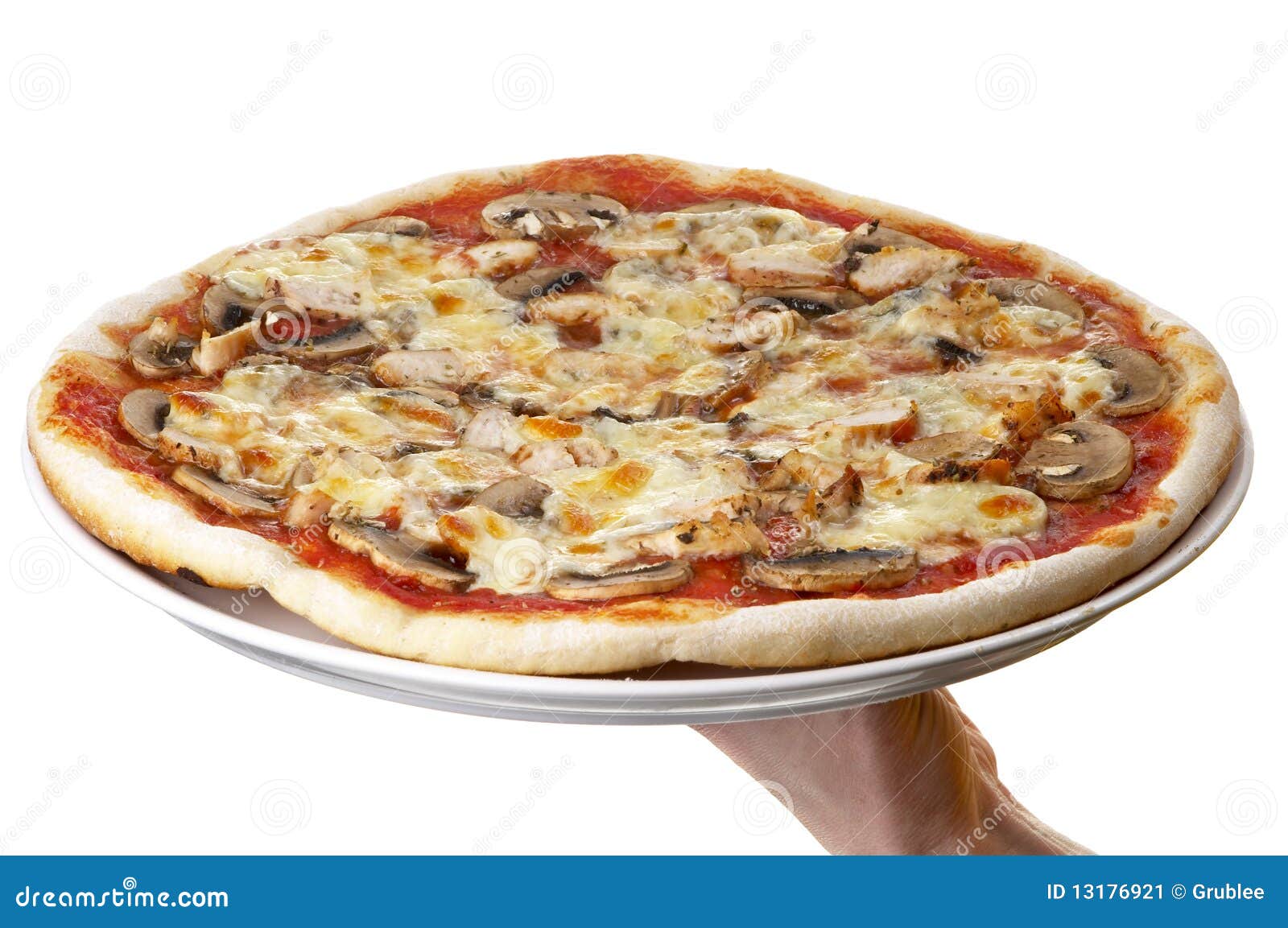 Whole pizza stock image. Image of junk, chief, dough - 13176921