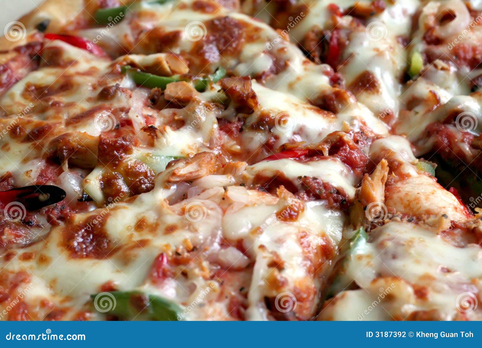 Whole pizza stock photo. Image of plain, italy, italian - 3187392