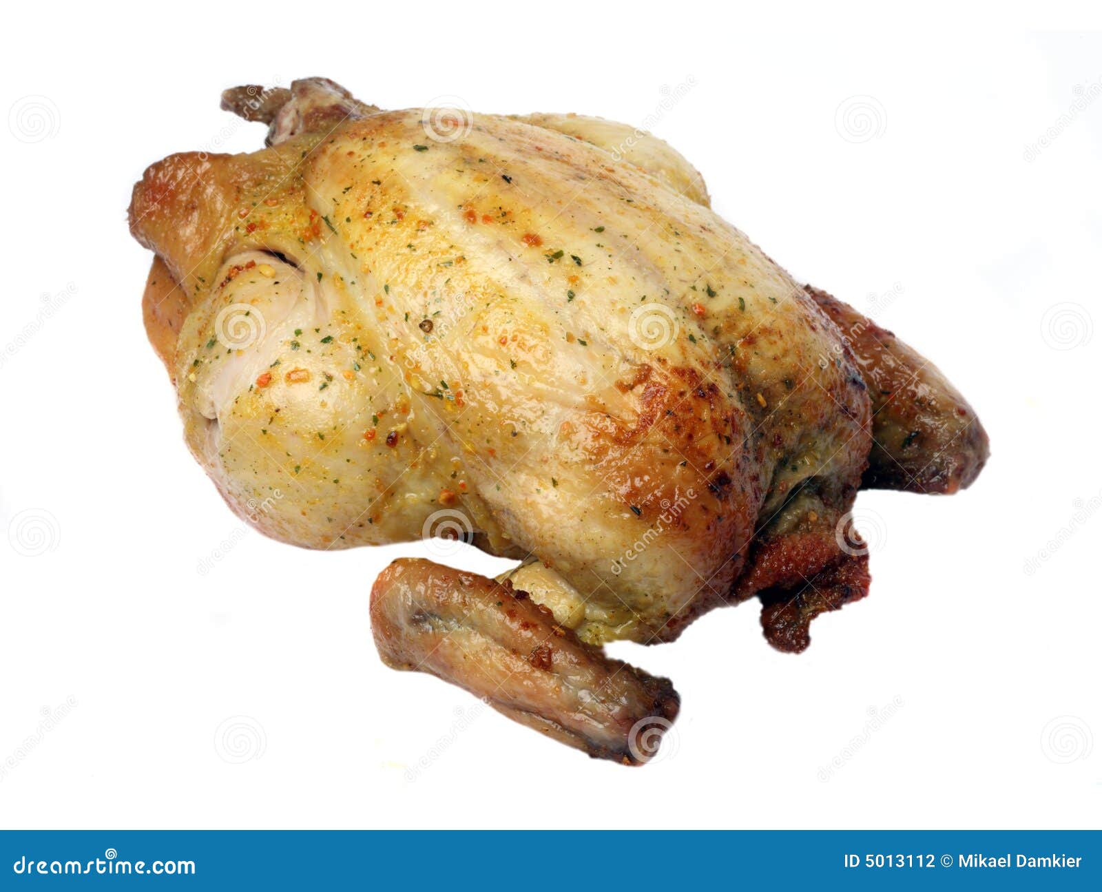 Whole Plain Roasted Chicken Stock Photo - Image of single, cooked: 5013112