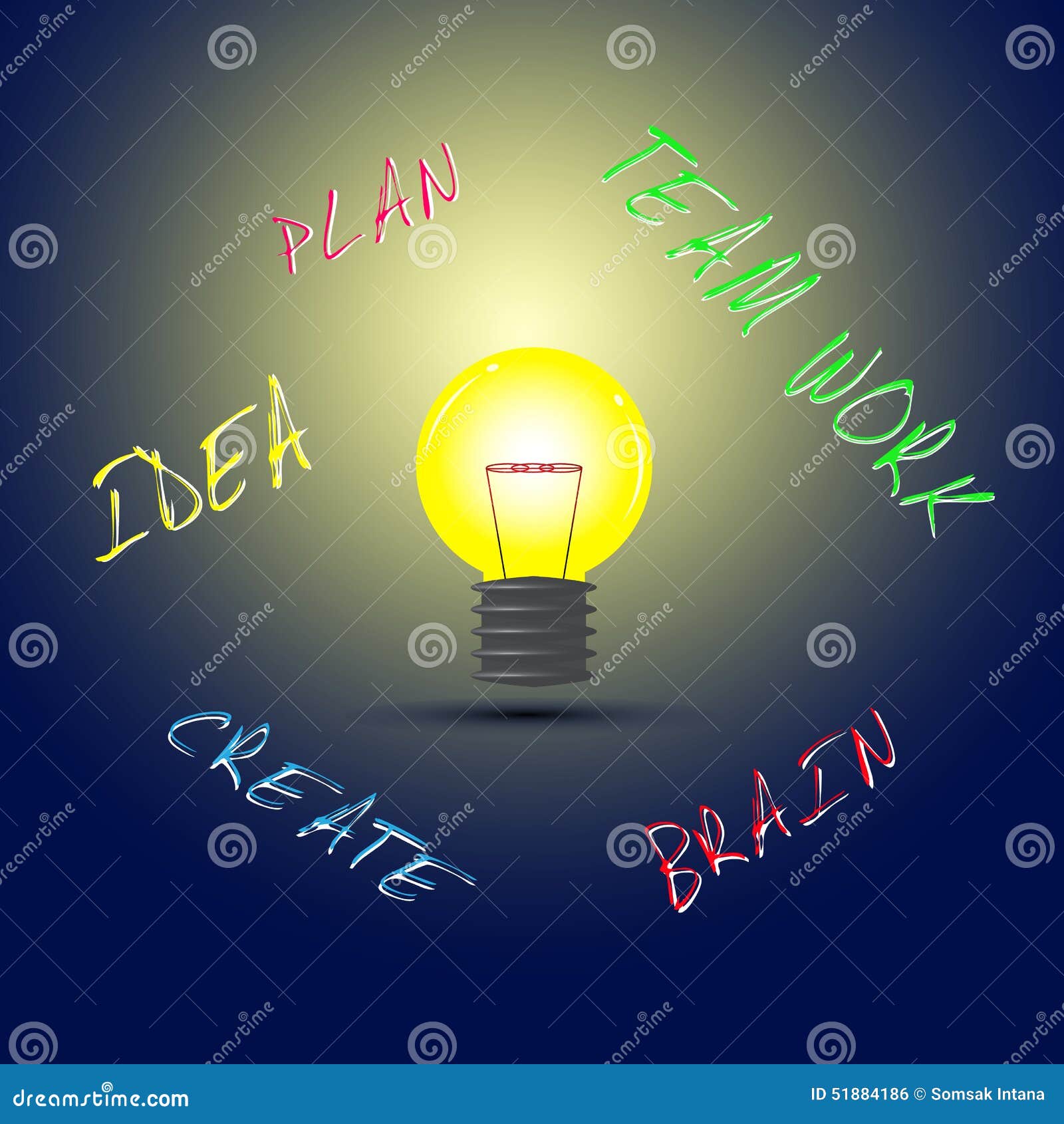 The whole point of ideas stock illustration. Illustration of planning ...