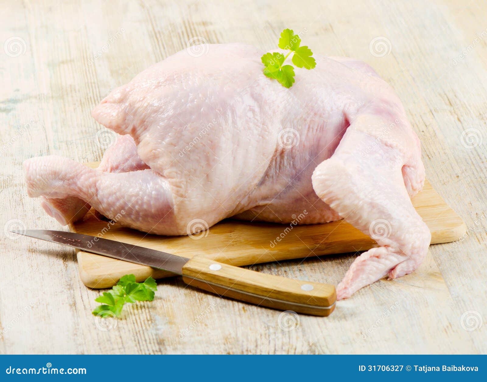 Whole raw chicken stock image. Image of white, tasty - 31706327