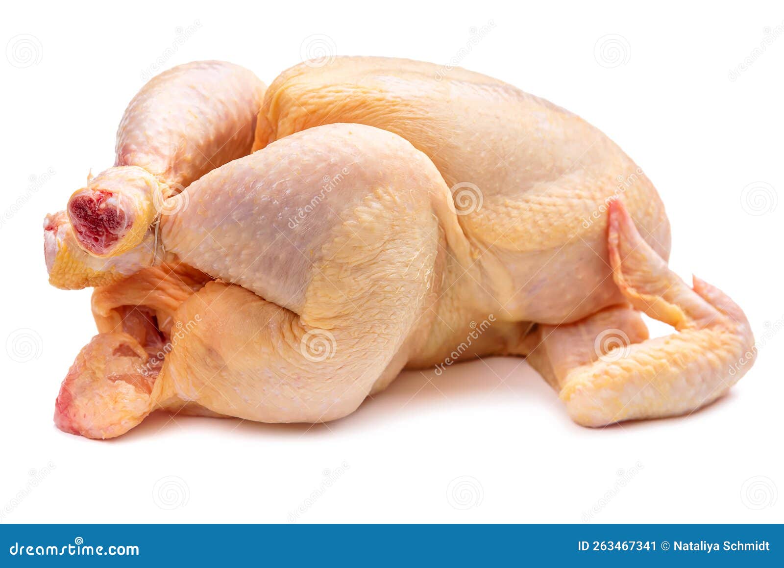 Whole Raw Chicken without Head Stock Image - Image of bird, food: 263467341