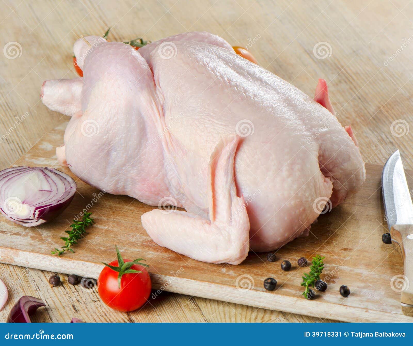 Whole raw chicken stock image. Image of meat, bird, food - 39718331