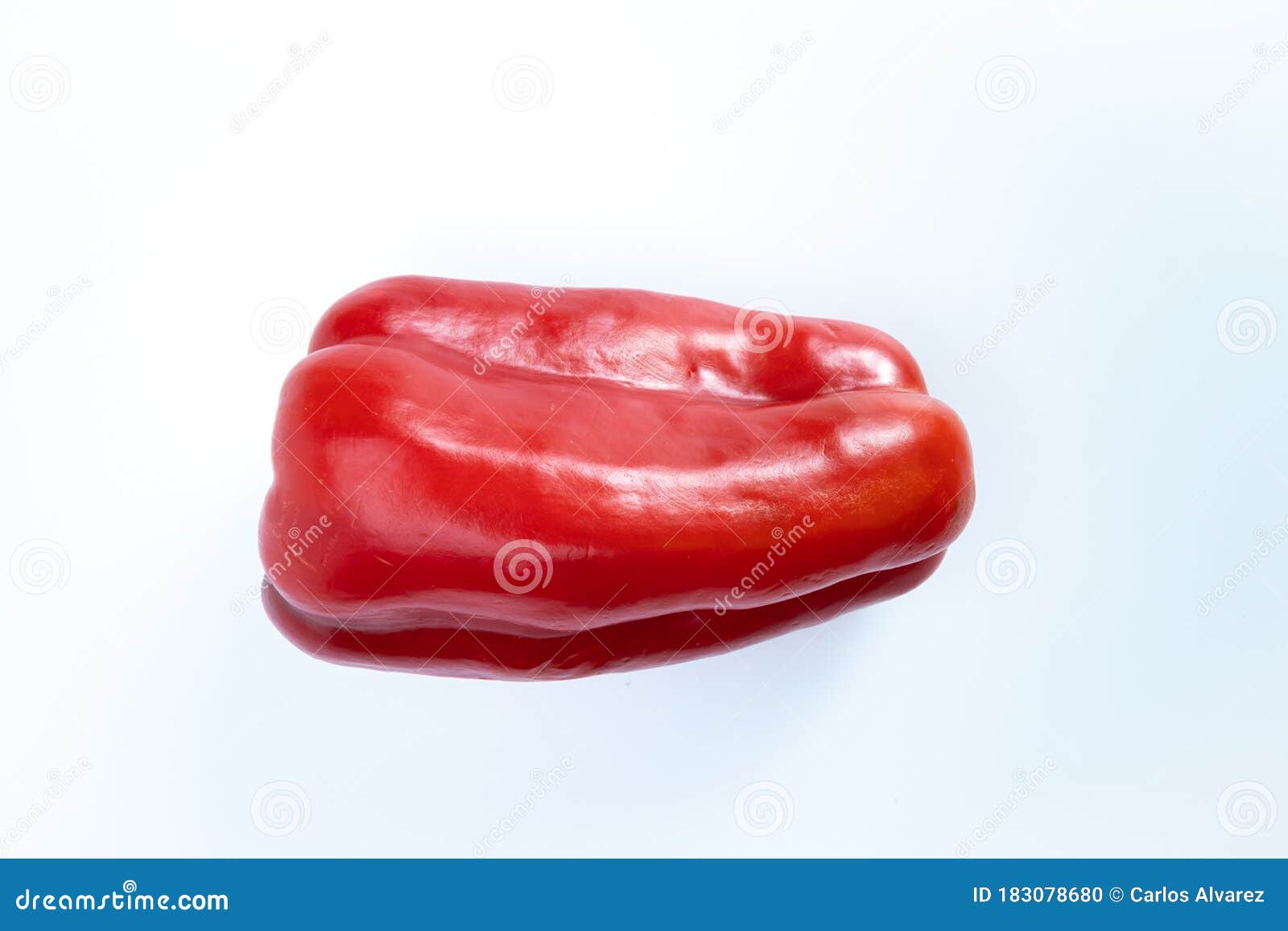 Whole Red Pepper on Background Stock Photo - Image of objects ...