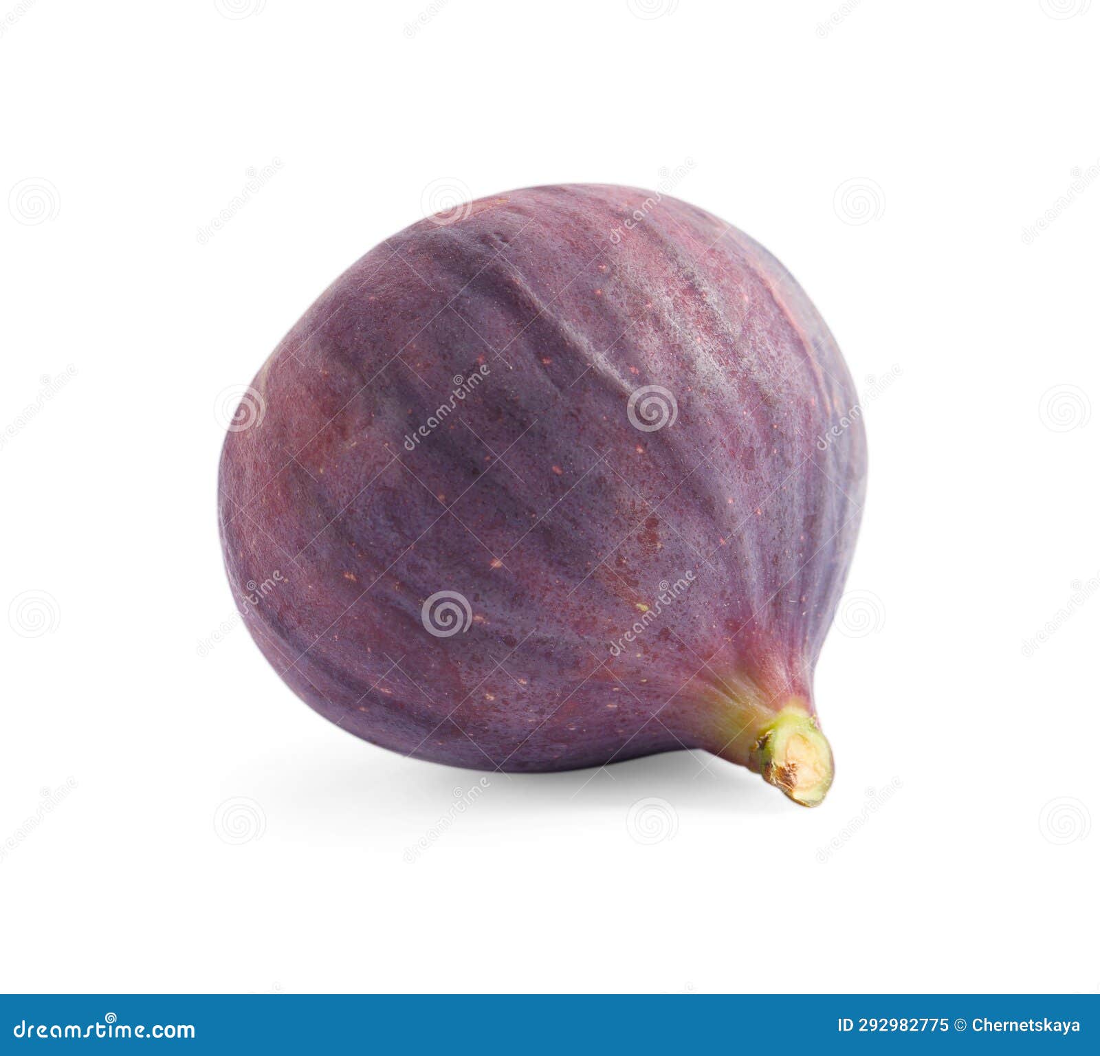 Whole Ripe Fresh Fig Isolated on White Stock Image - Image of healthy ...
