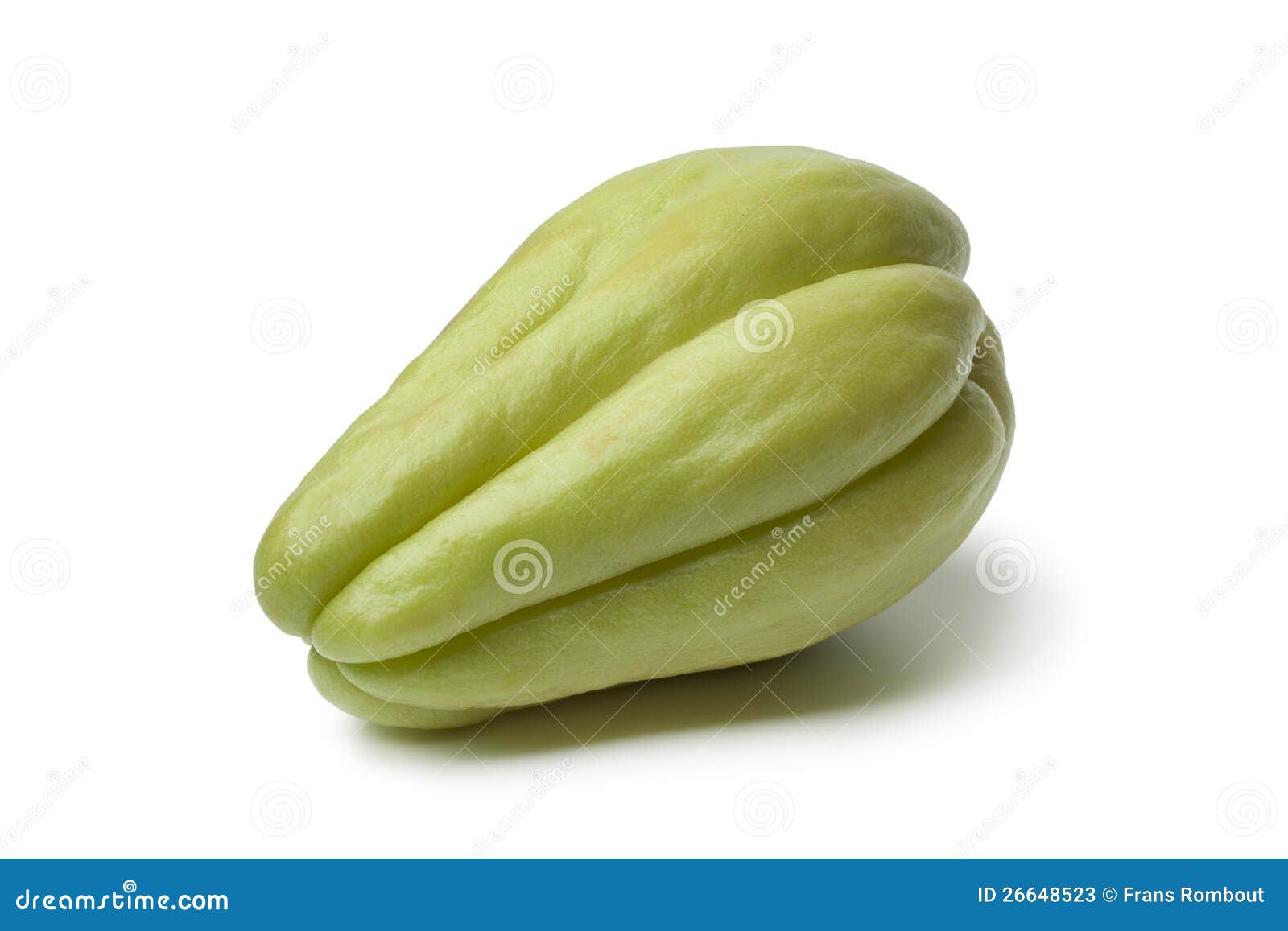 Fresh Chayote Leaves In Oyster Sauce On Table. With Chilli, Garlic And ...