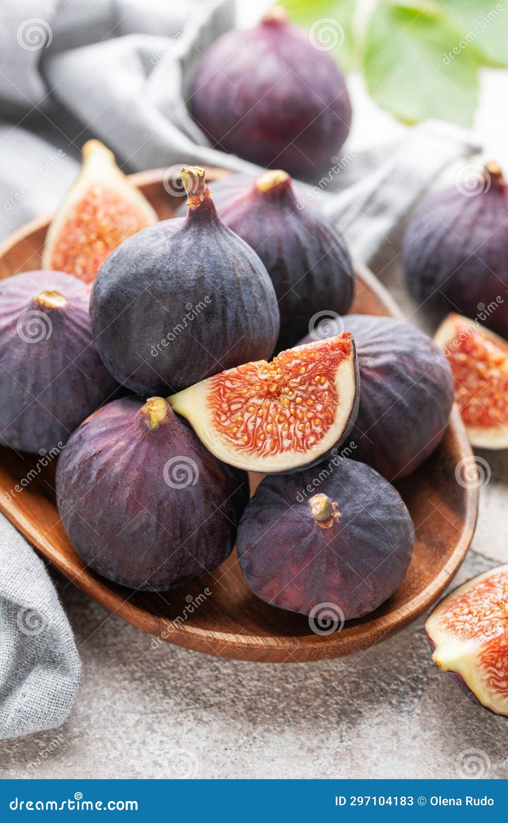 Fresh ripe figs stock image. Image of food, healthy - 297104183