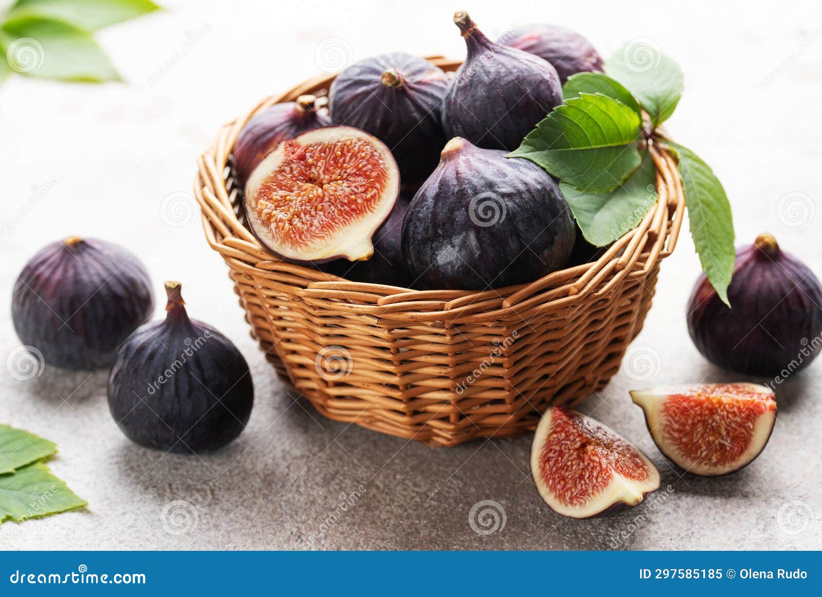 Fresh ripe figs stock image. Image of background, vitamin - 297585185