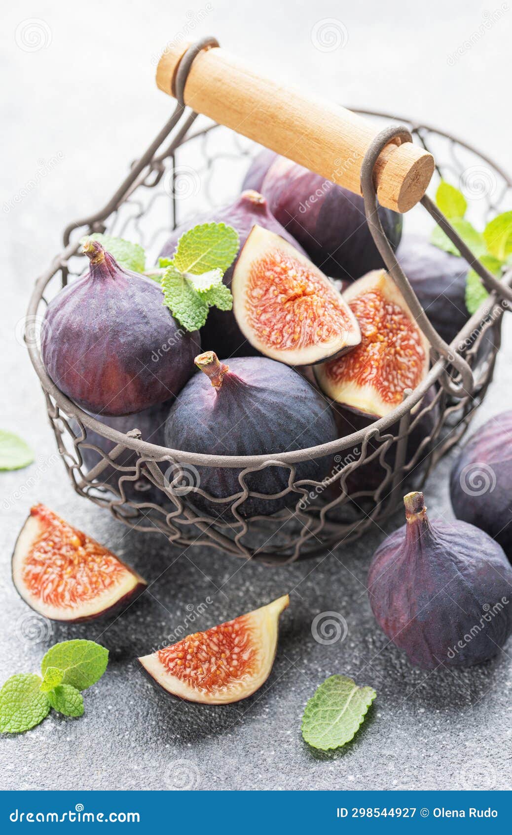 Fresh ripe figs stock image. Image of tropical, vegan - 298544927