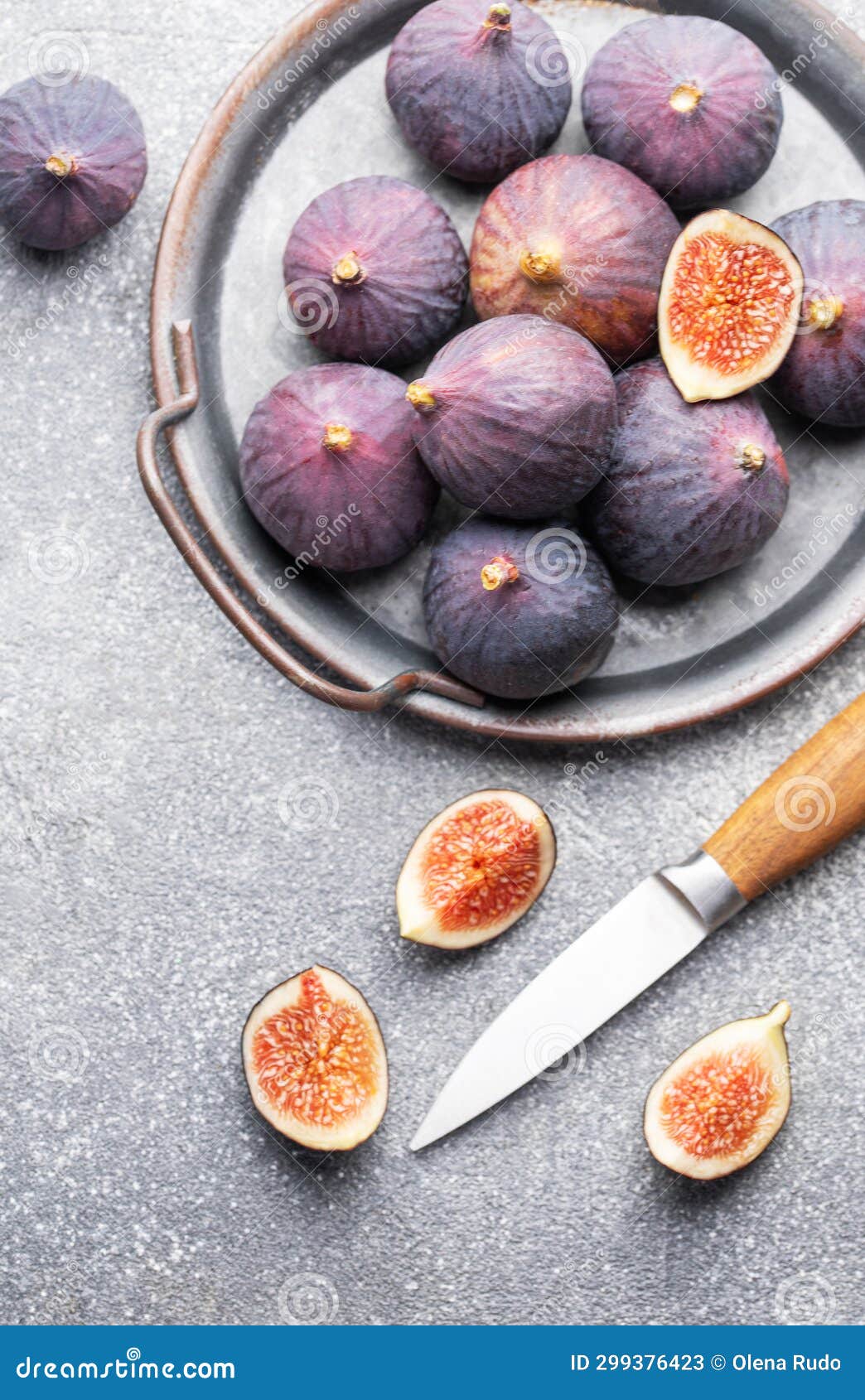 Fresh ripe figs stock image. Image of juicy, vegetarian - 299376423