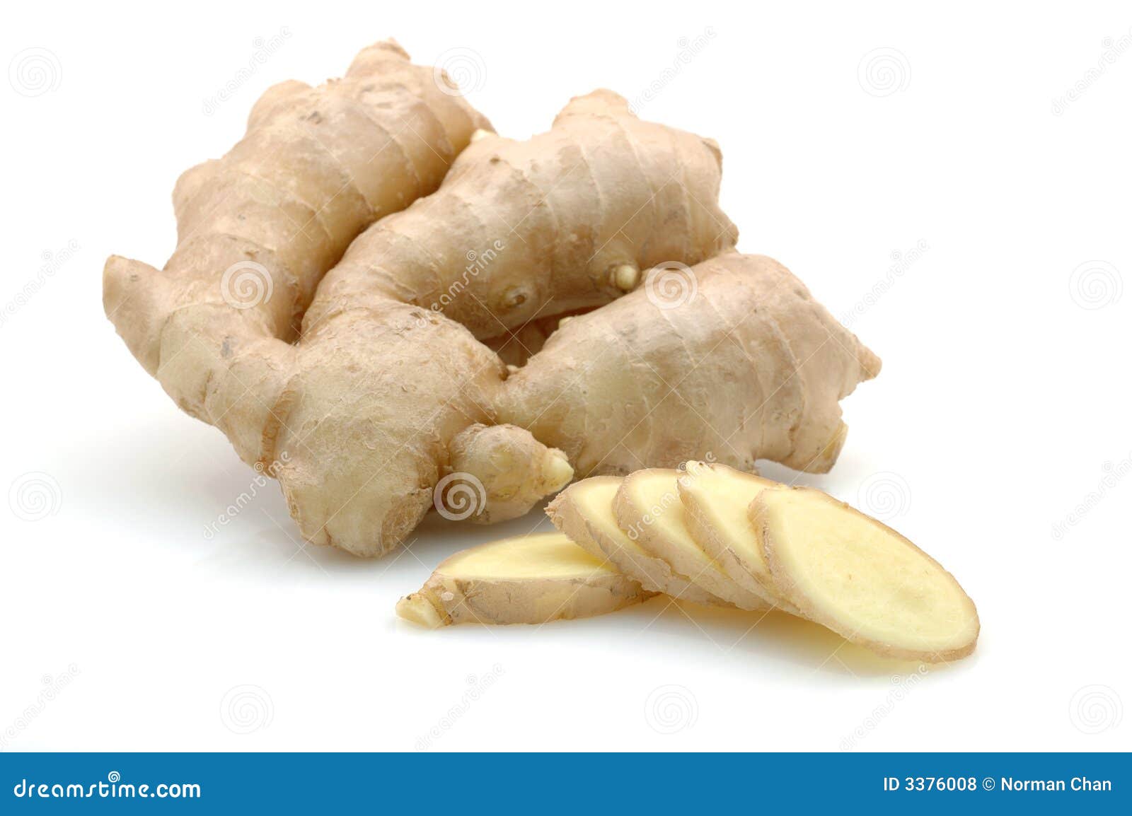 Whole and sliced ginger stock photo. Image of closeup - 3376008