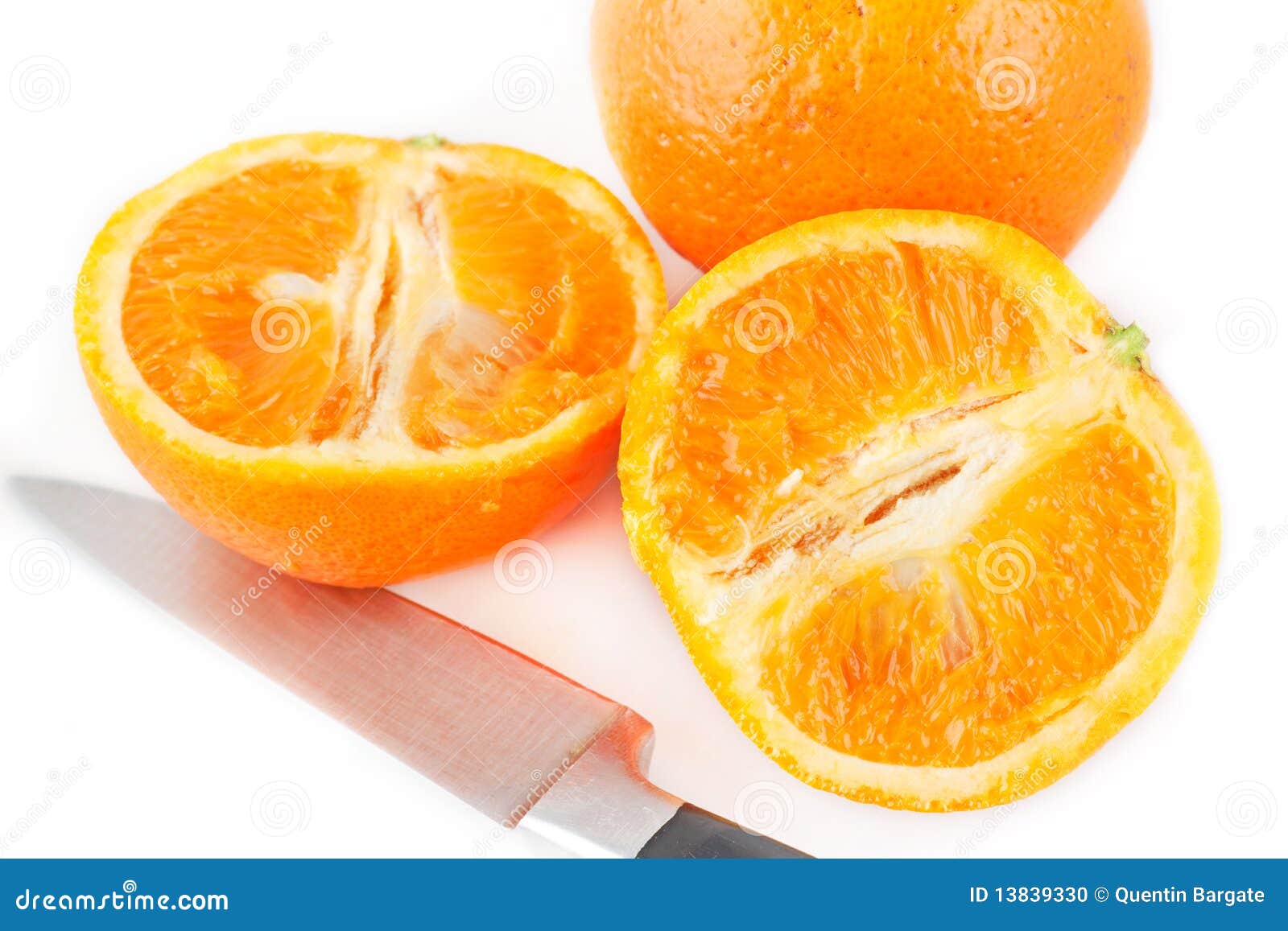 Whole and sliced oranges stock photo. Image of fruit - 13839330