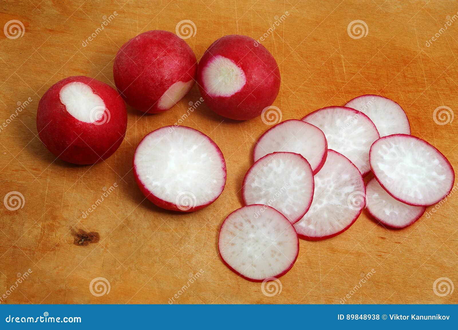 Whole and sliced radish stock photo. Image of radish - 89848938
