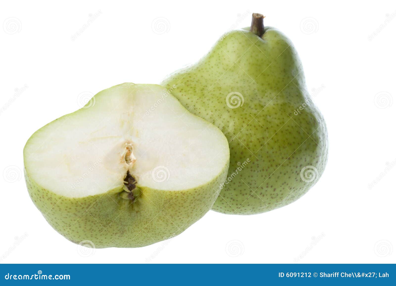 Whole And Sliced Ripe Pears Stock Photo - Image of pears, african: 6091212