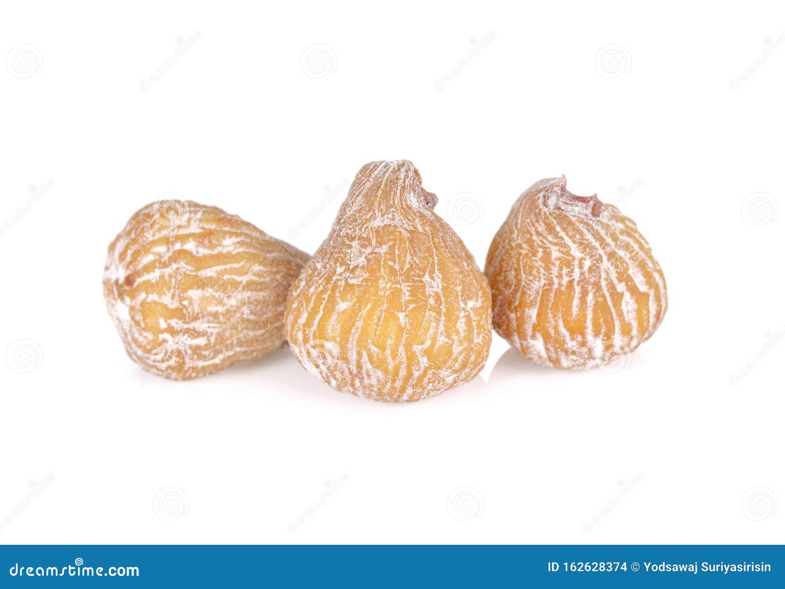 Whole Small Dried Figs on White Background Stock Photo - Image of ...