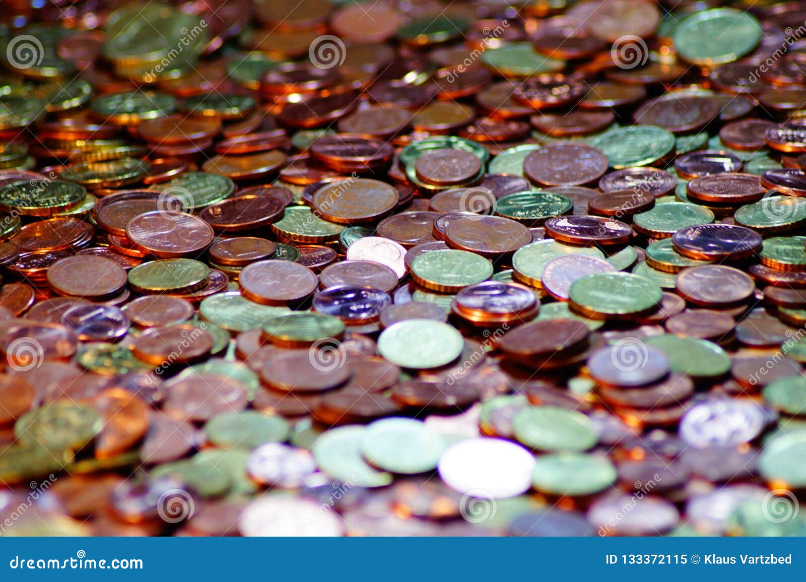 A Packet of Euro Cent Coins Stock Image - Image of cents, credit: 133372115