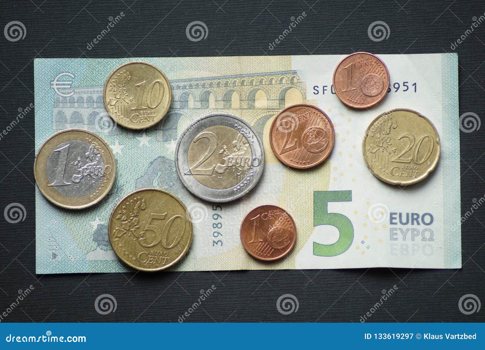 A Packet of Euro Cent Coins Stock Image - Image of coins, bank: 133619297
