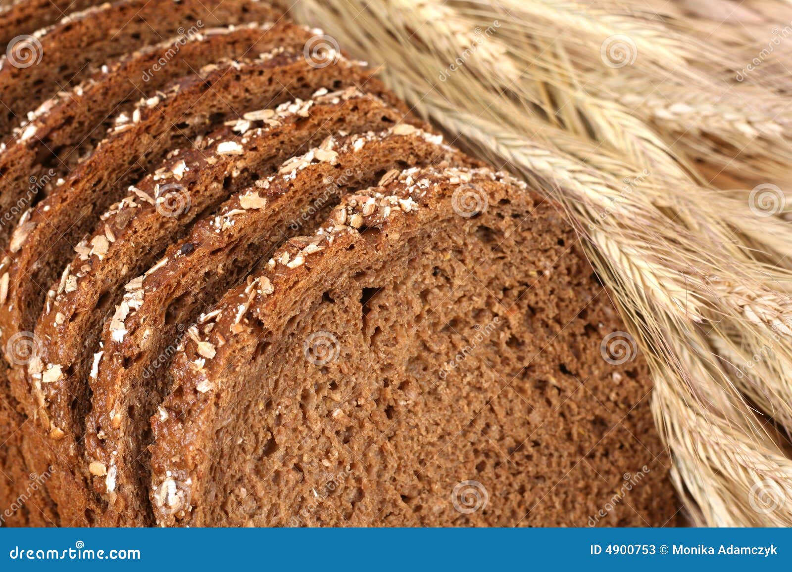 Whole wheat bread stock image. Image of health, eating - 4900753