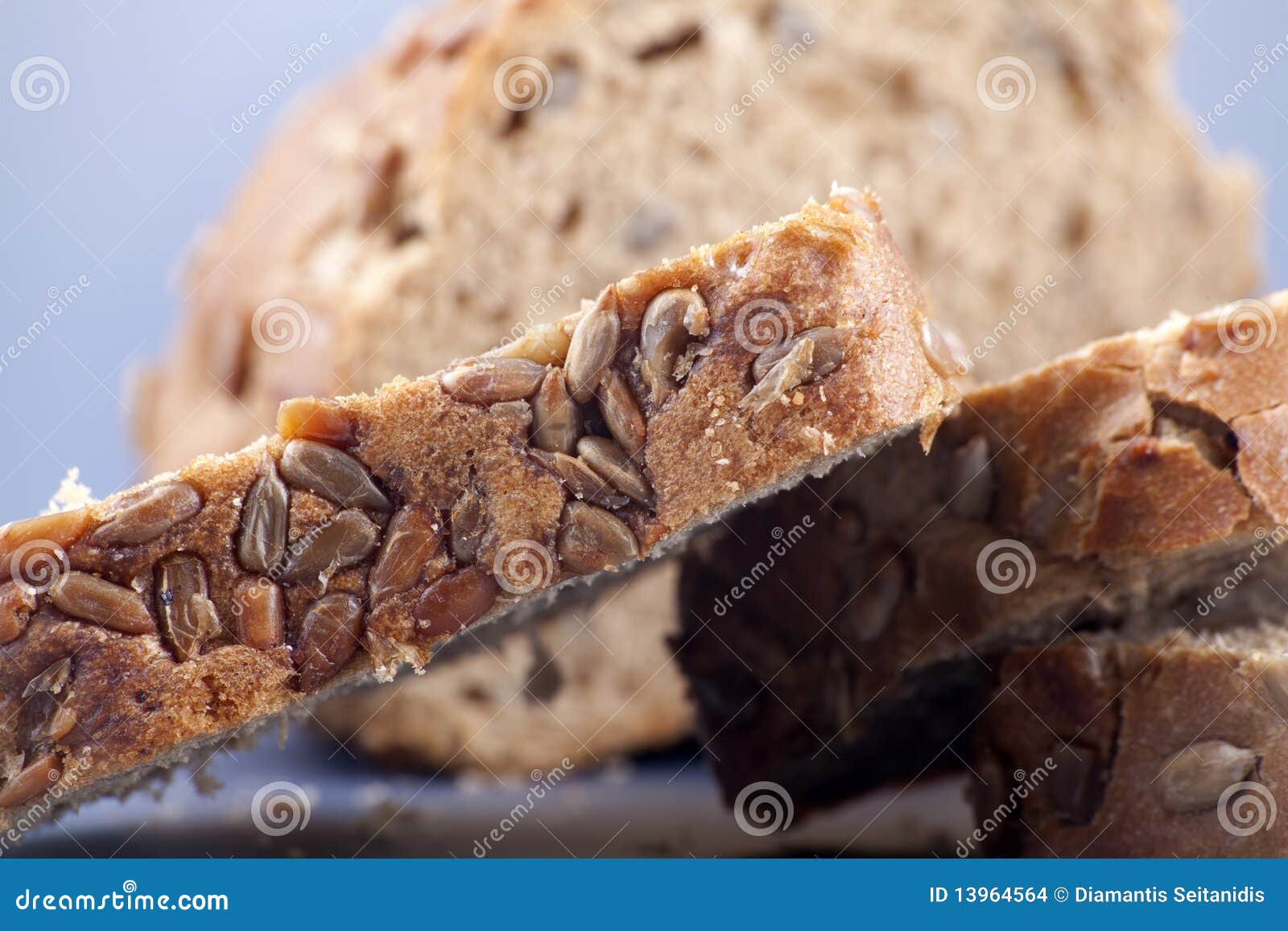 Whole Wheat Bread with Seeds Stock Photo - Image of seed, black: 13964564