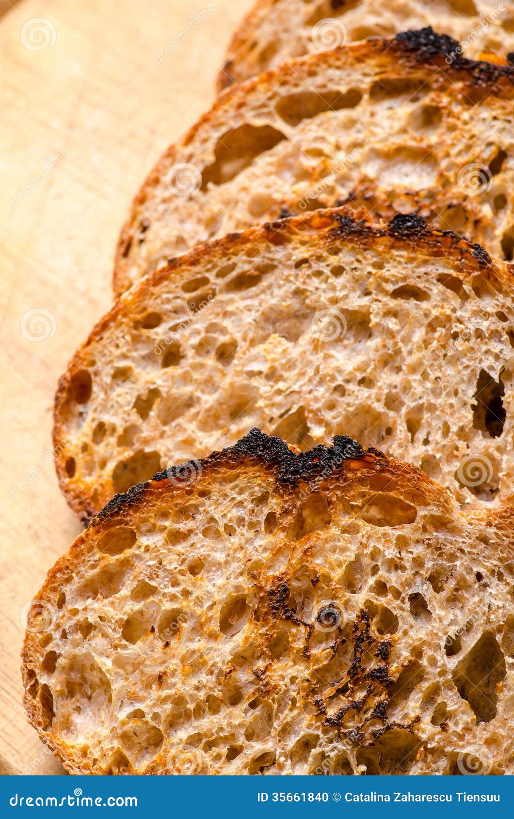 Whole wheat bread stock photo. Image of starter, levain - 35661840
