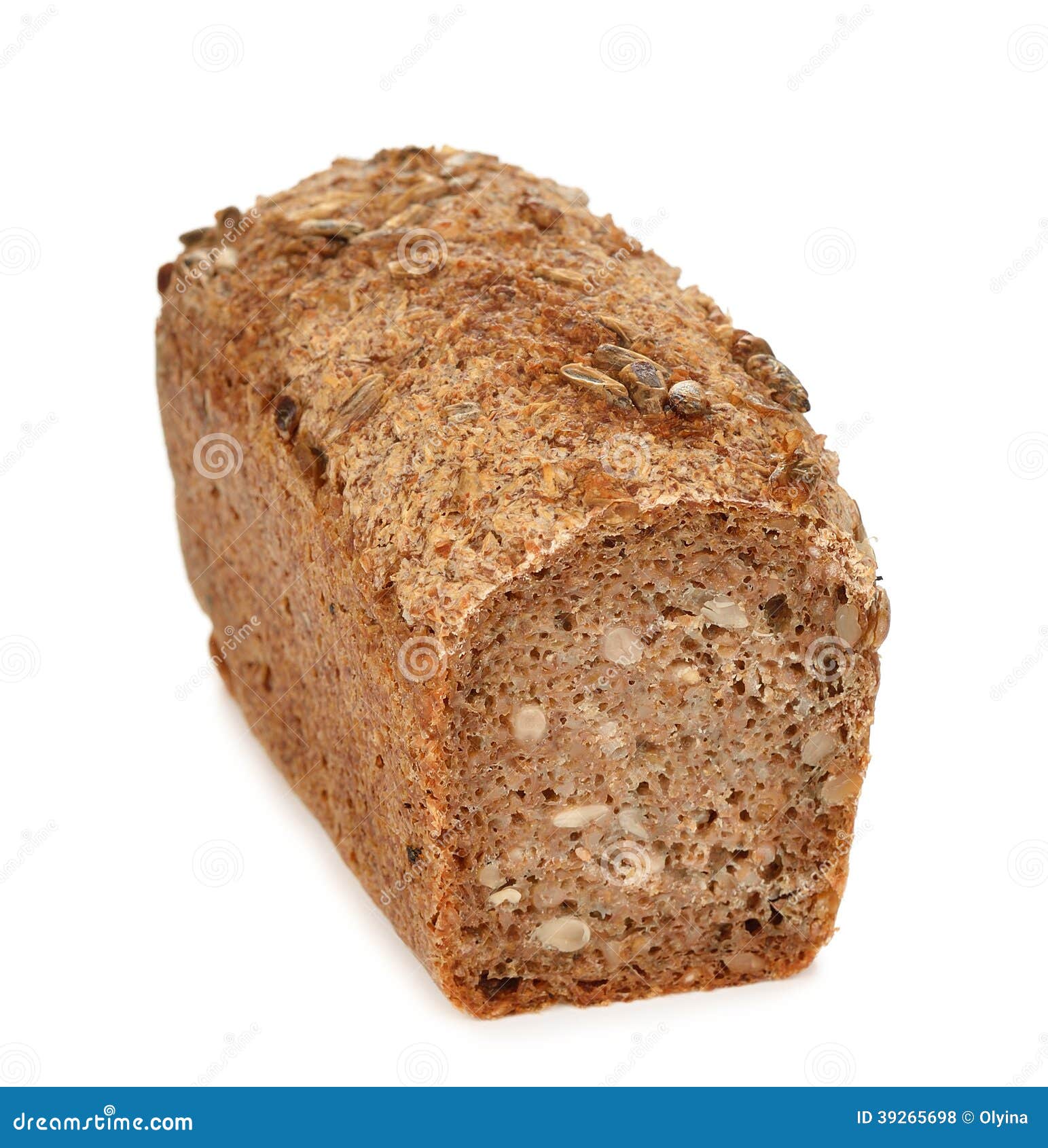 Whole wheat bread stock photo. Image of edible, gourmet - 39265698