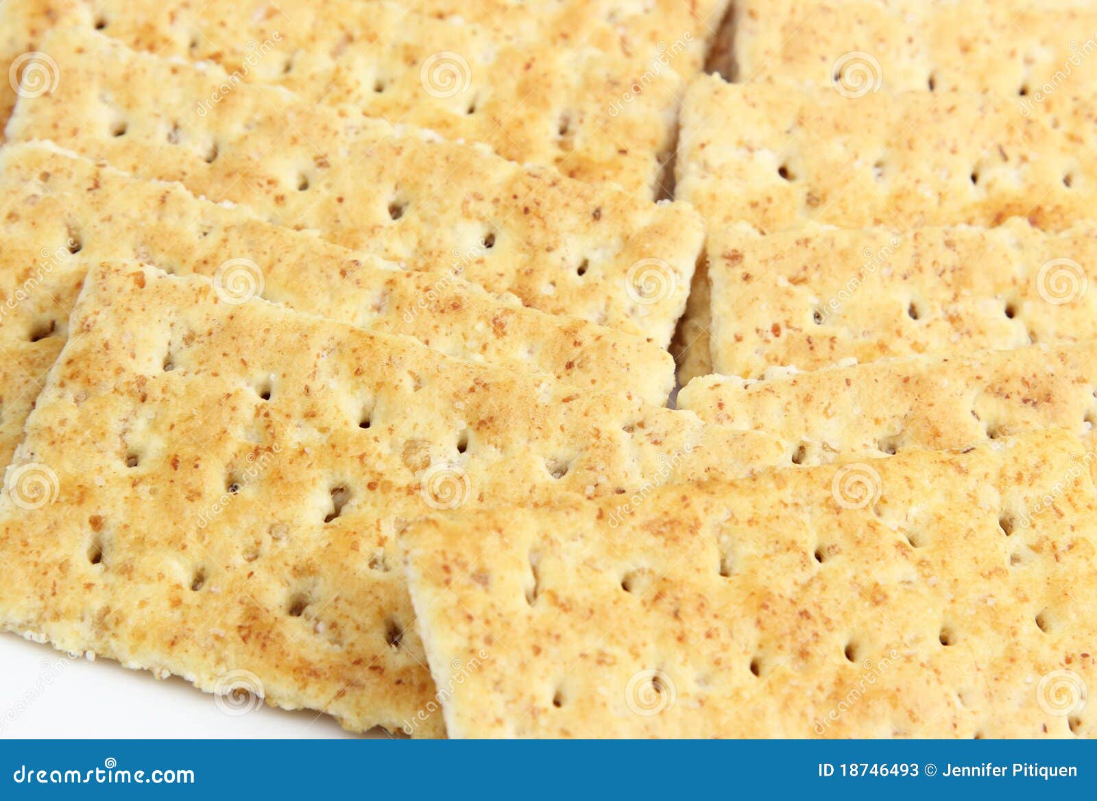 Whole Wheat Crackers stock image. Image of finger, rectangular - 18746493