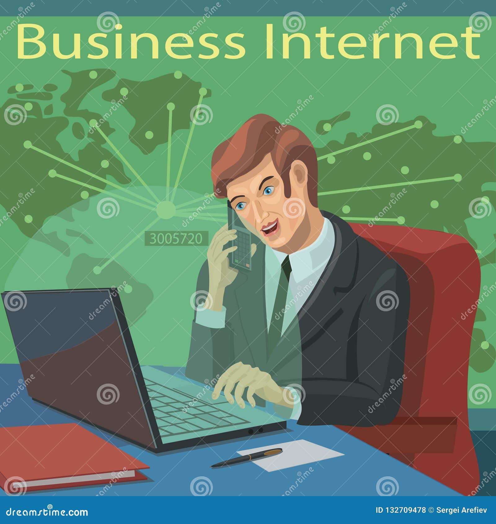 The Whole World is Connected in Internet Business Information Stock ... The Whole World is Connected in Internet Business Information Stock ...