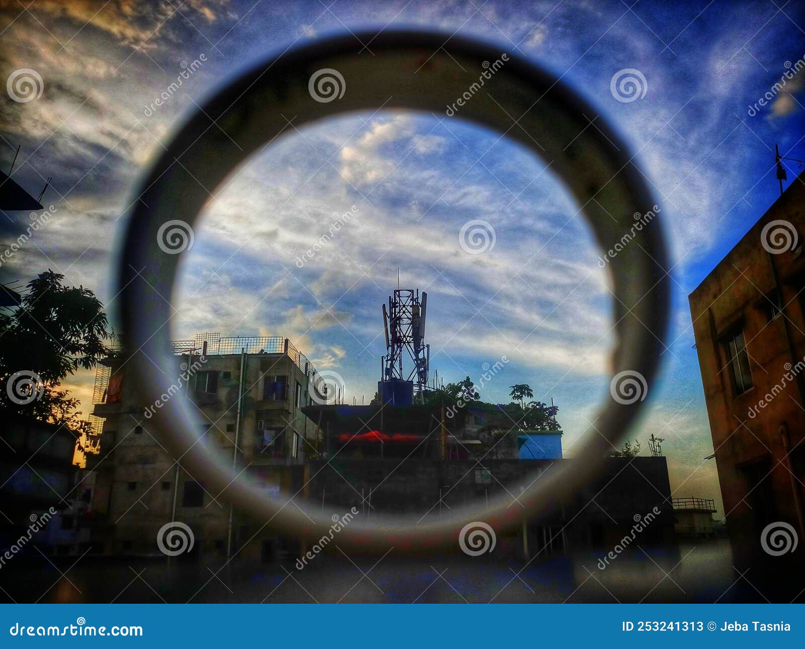 The Whole World is in a Ring Stock Image - Image of screenshot, water ...