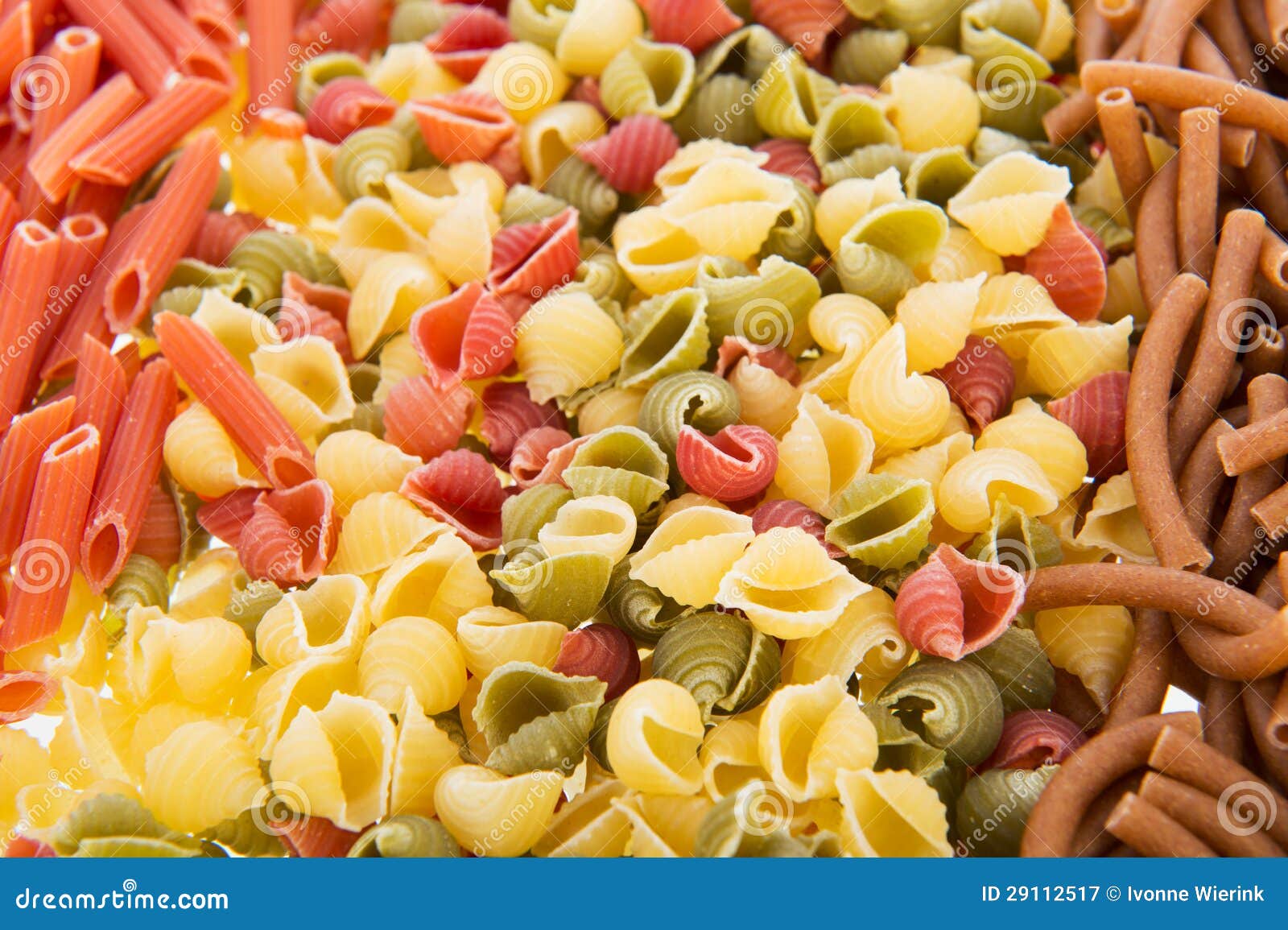 Wholemeal pasta assortment stock image. Image of tradition - 29112517