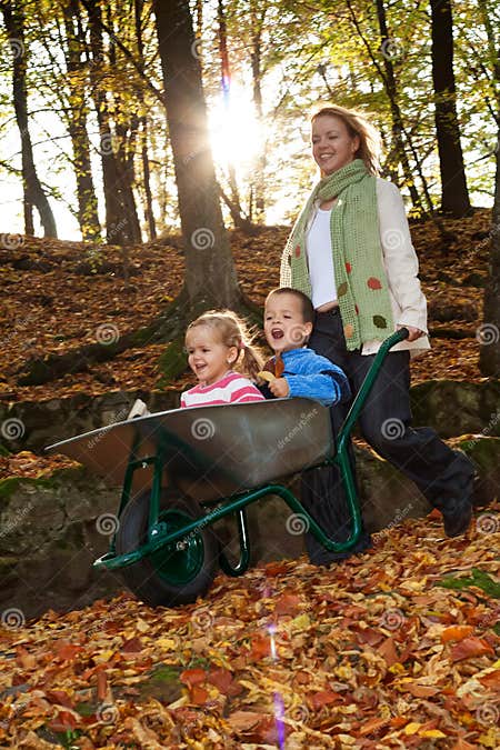 Whooshing through autumn stock image. Image of brown - 27037737
