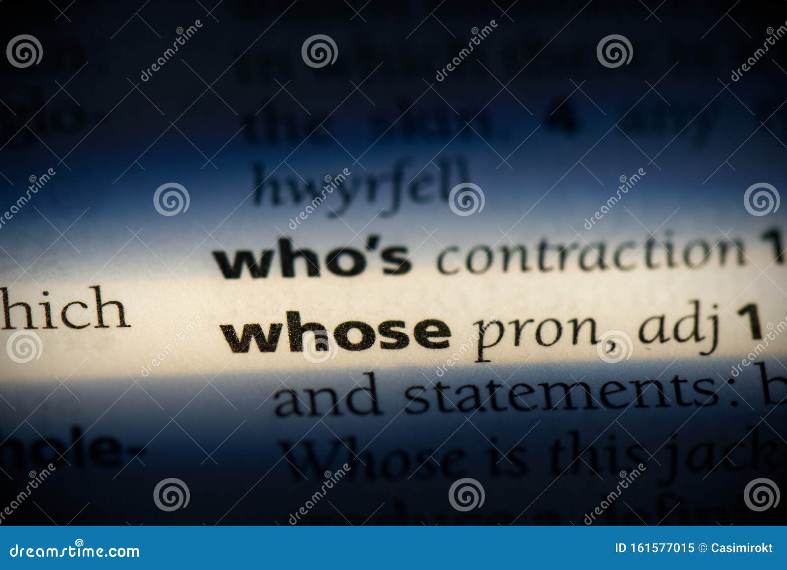 Whose stock image. Image of learn, concept, meaning - 161577015